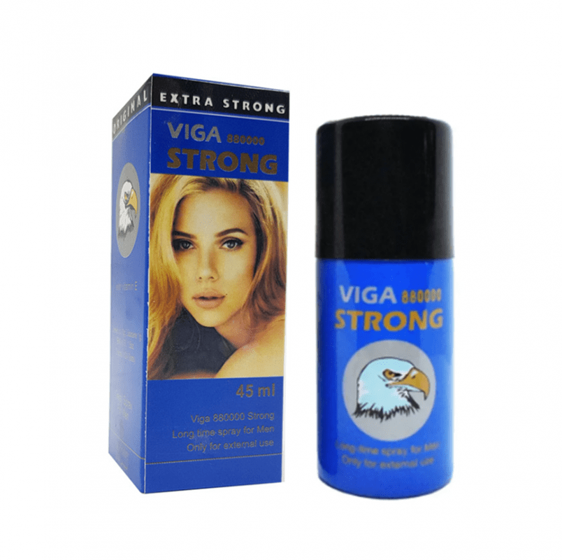Viga 880000 Strong Long Delay Spray For Men, 45ml | Undergarments bd ...